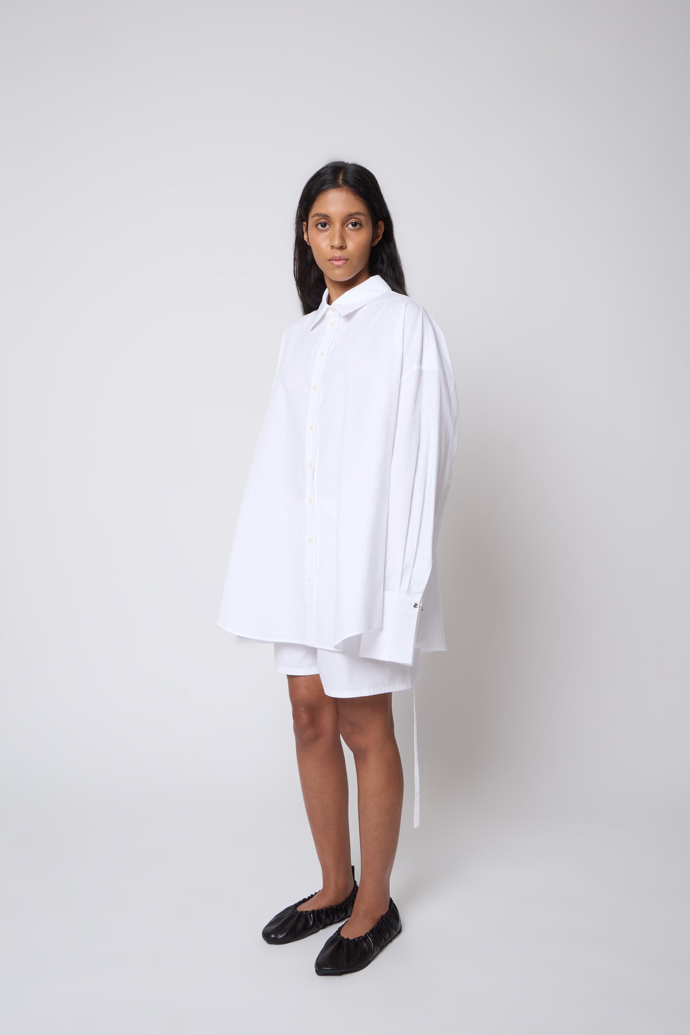 Camicia in White Cotton – Catheclisma